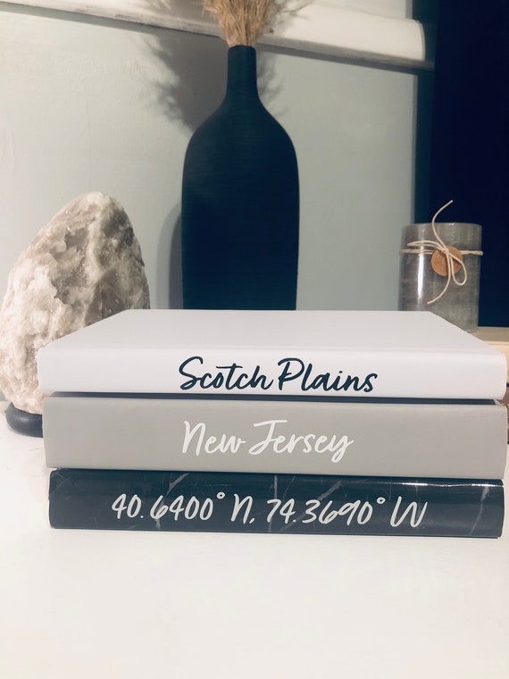 Coffee Table Book Set Coffee Table Decor Book Decor - Etsy