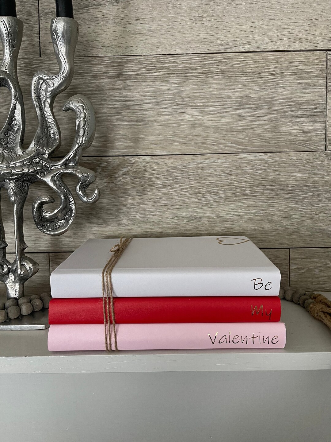 Valentines Day Decor | Valentines Day Books | Book Stacks | Happy ...