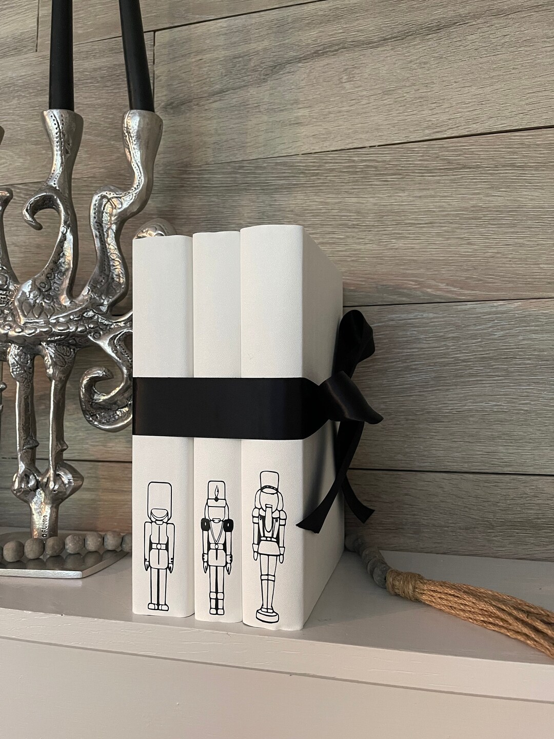 Christmas Book Stack | Christmas Gifts | Holiday Decor | Christmas ...