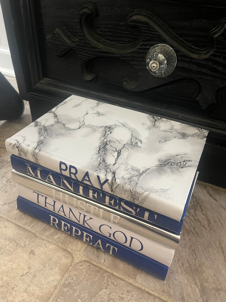 Modern Book Stack | Book Set | Coffee Table Books | Coffee Table Decor ...