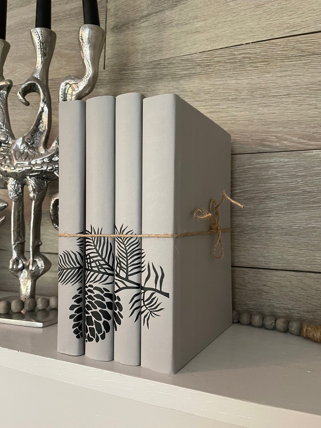 Christmas Book Decor | Christmas Book Stack | Christmas Gifts | Holiday ...