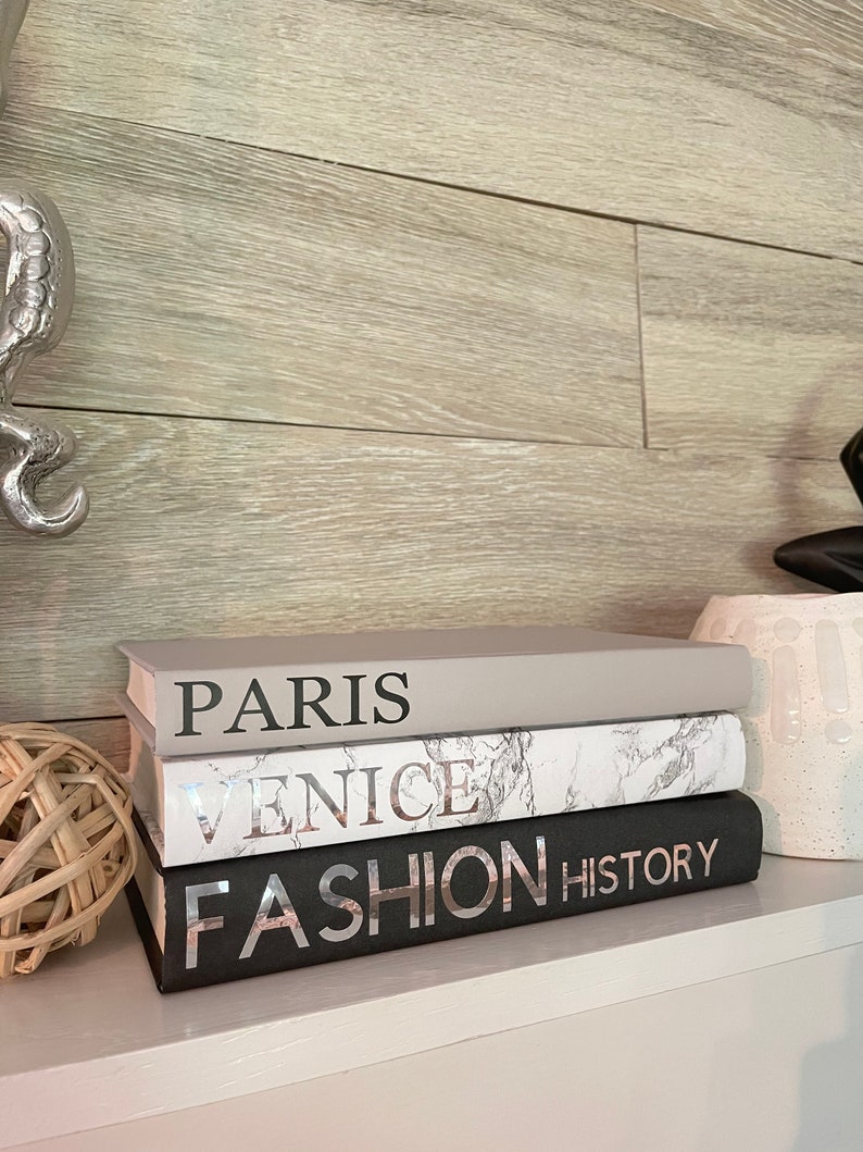 Coffee Table Book Set Coffee Table Decor Book Decor - Etsy