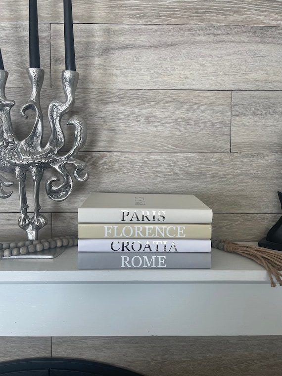 Coffee Table Book Set Coffee Table Decor Book Decor | Etsy