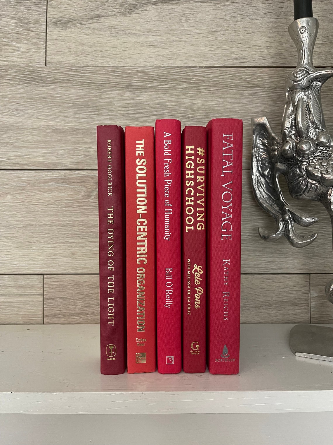 Decorative Books by Their Color | Decor Books | Decorative Decor Books ...