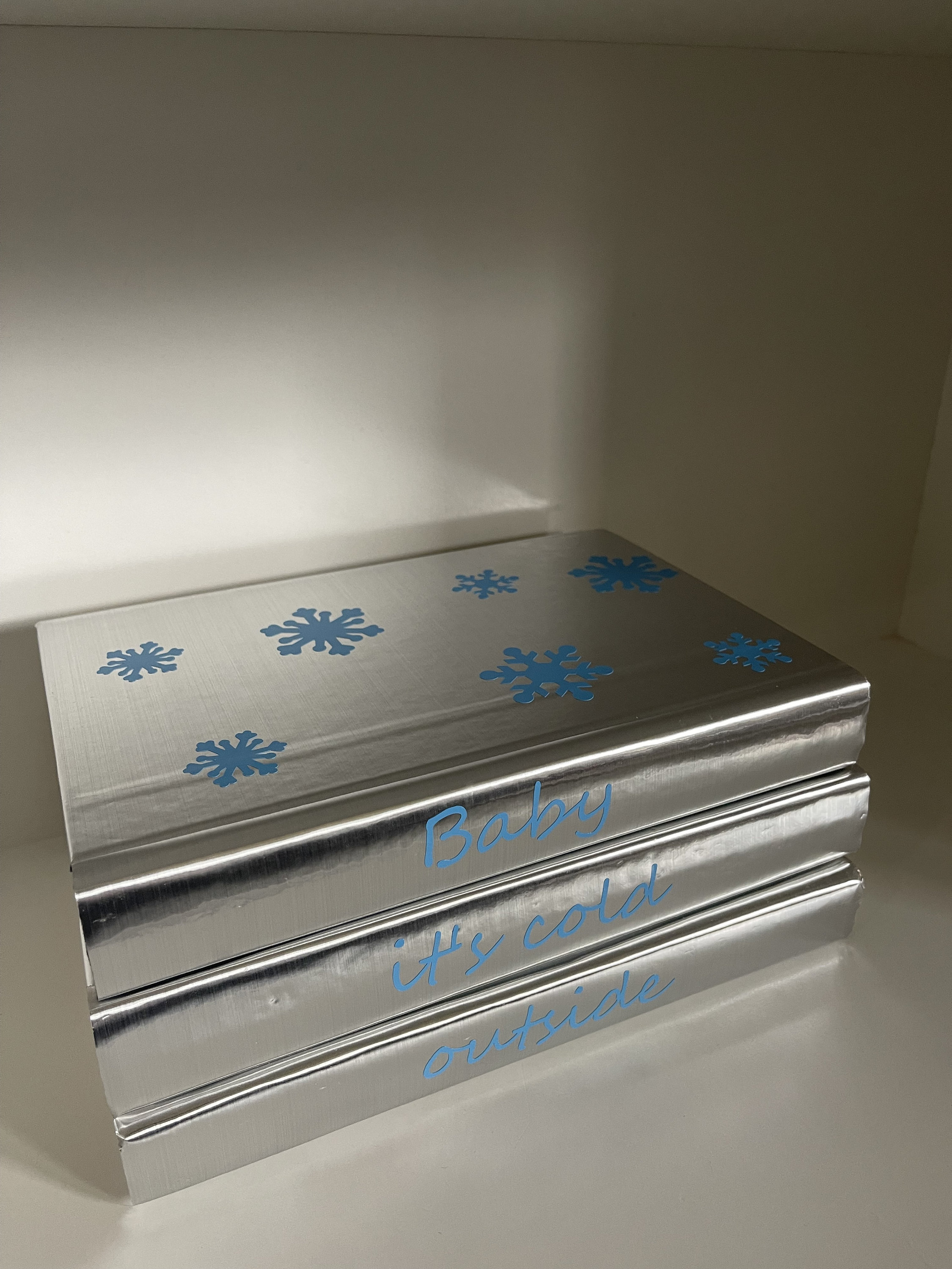 Christmas Book Stack Winter Decor Christmas Gifts - Etsy