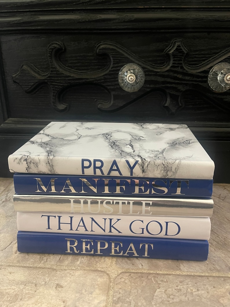 Modern Book Stack | Book Set | Coffee Table Books | Coffee Table Decor ...