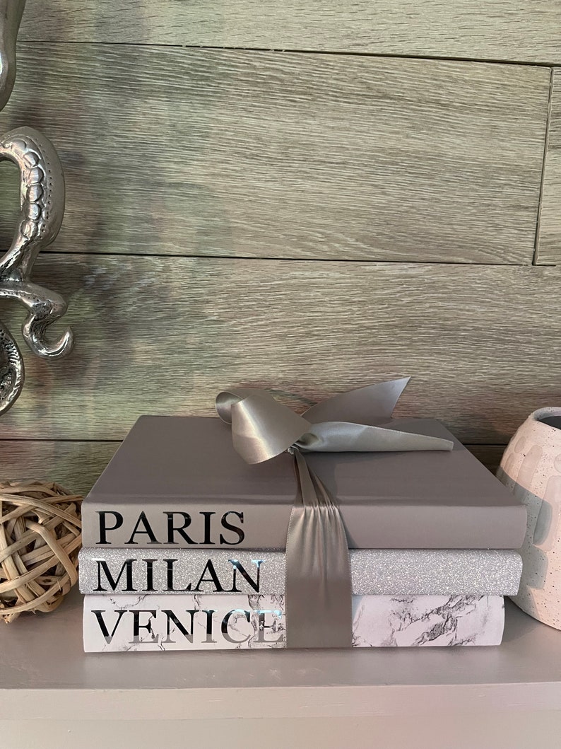 Coffee Table Book Set Coffee Table Decor Book Decor - Etsy