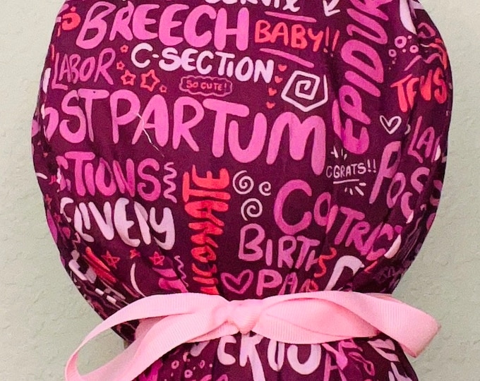 Labor and Delivery Surgical Scrub Cap - Etsy