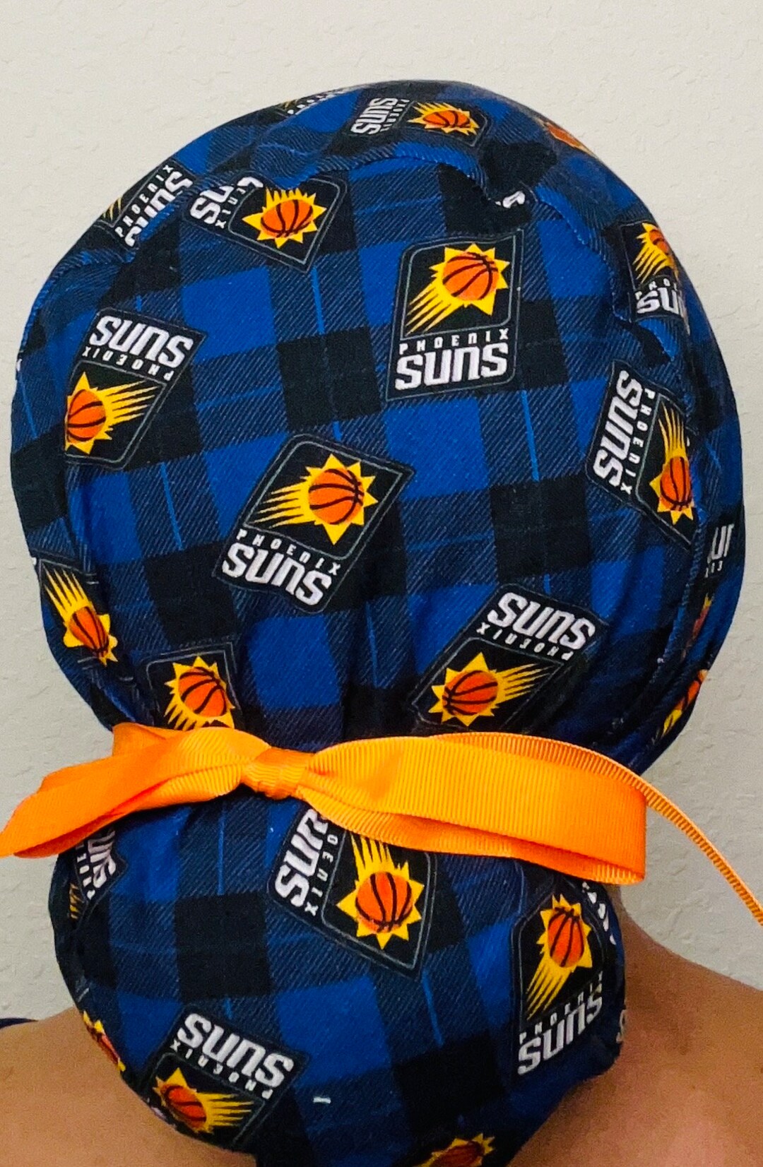 Phoenix Suns Surgical Scrub Cap Ponytail - Etsy