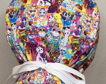Lisa Frank Scrub Cap - Etsy