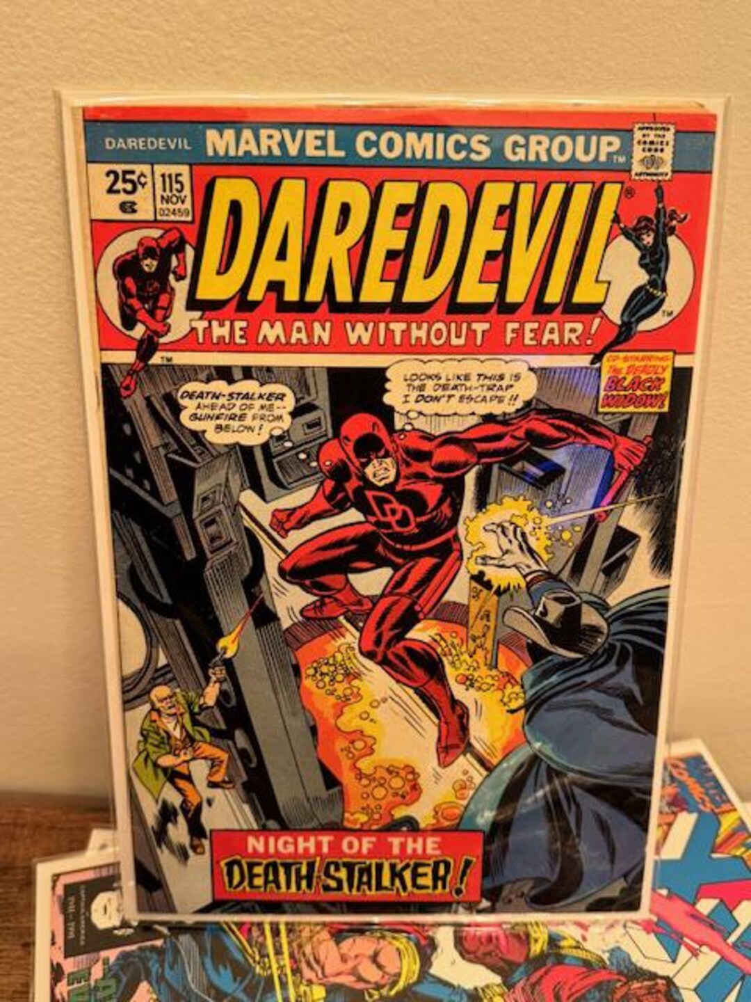 Marvel Bronze Age 1974 Daredevil #115 - Hulk 181 Wolverine Ad Wow Key ...