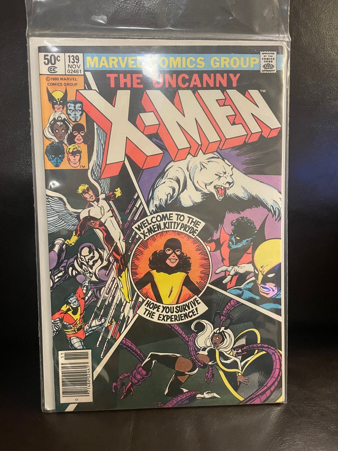 Uncanny X-men 139 Newsstand Kitty Pryde Joins X-men Marvel Debut of Tan ...