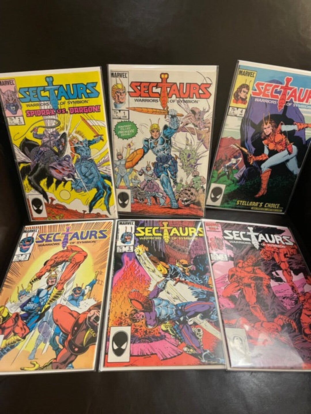 Marvel Sectaurs Warriors of Symbion Comic Lot - Run of 6 Issues #1-6 - Etsy