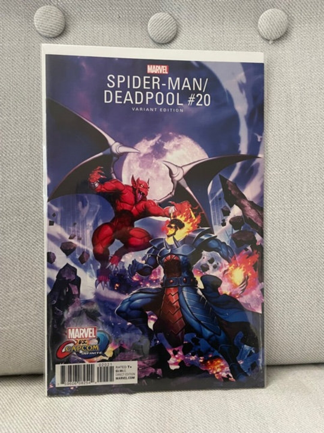 Spider-man Deadpool 20 Genzoman Marvel Vs Capcom Variant 2016 Dormammu ...