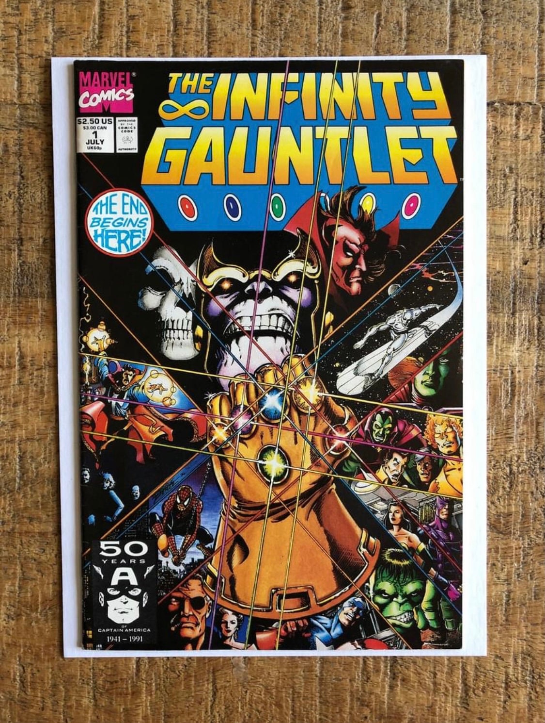Adam Warlock Infinity Gauntlet