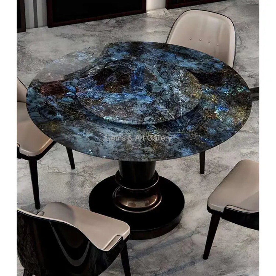Single Labradorite Table Top | Dining Table Top | Coffee Table Top ...