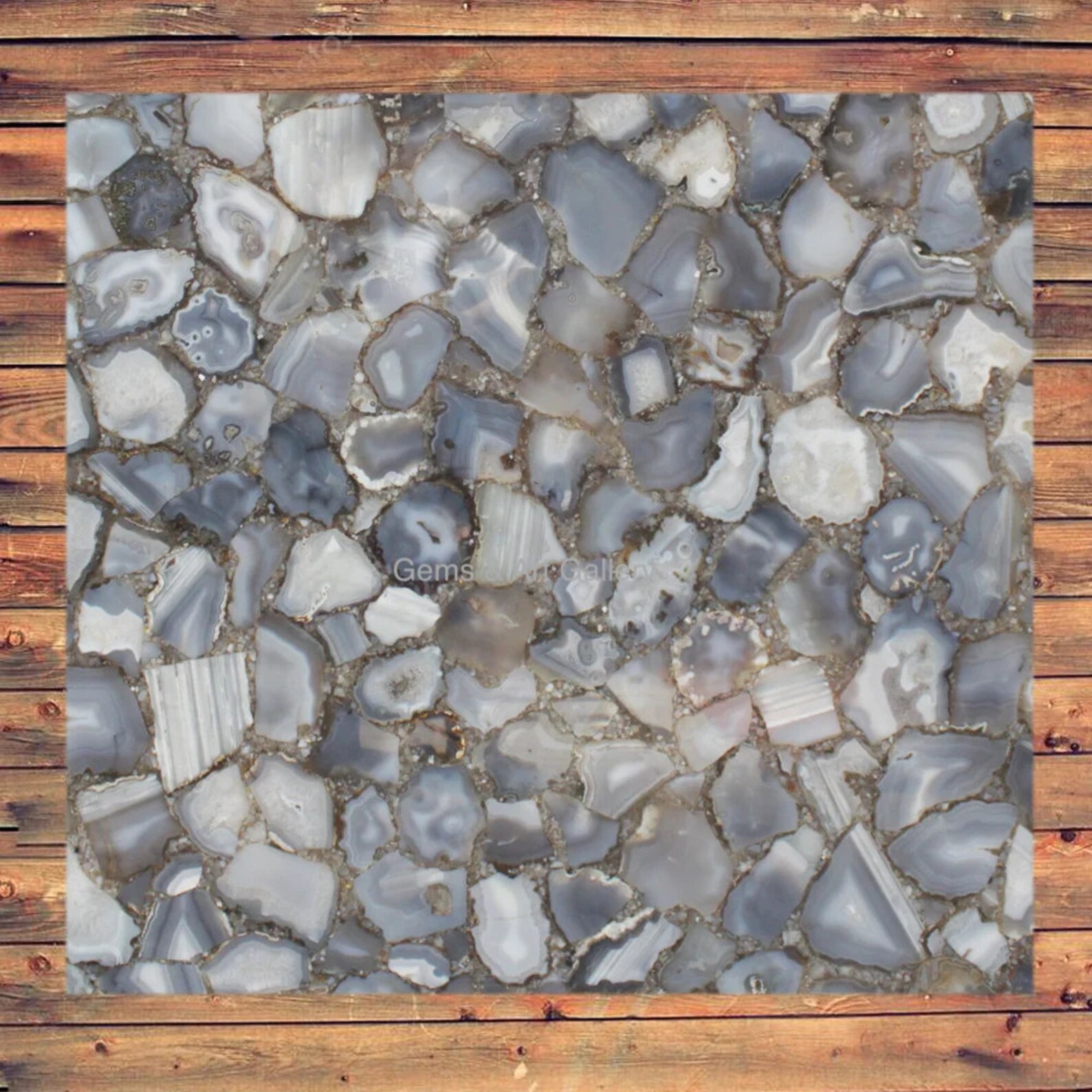 Square Agate Table Top | Dining Table Top | Coffee Table Top ...