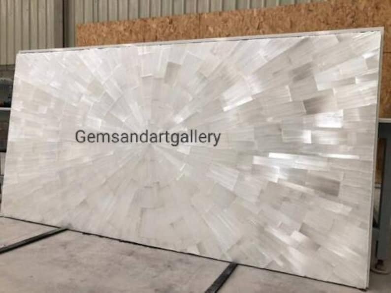 Selenite Table Top | Dining Table Top | Living Room Table Top | Coffee ...