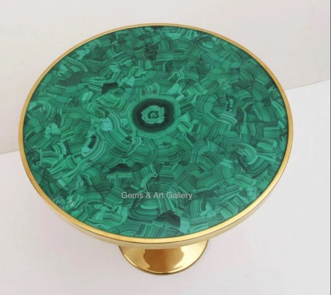 Malachite Table Top | Dining Table Top | Coffee Table Top | Side Table ...