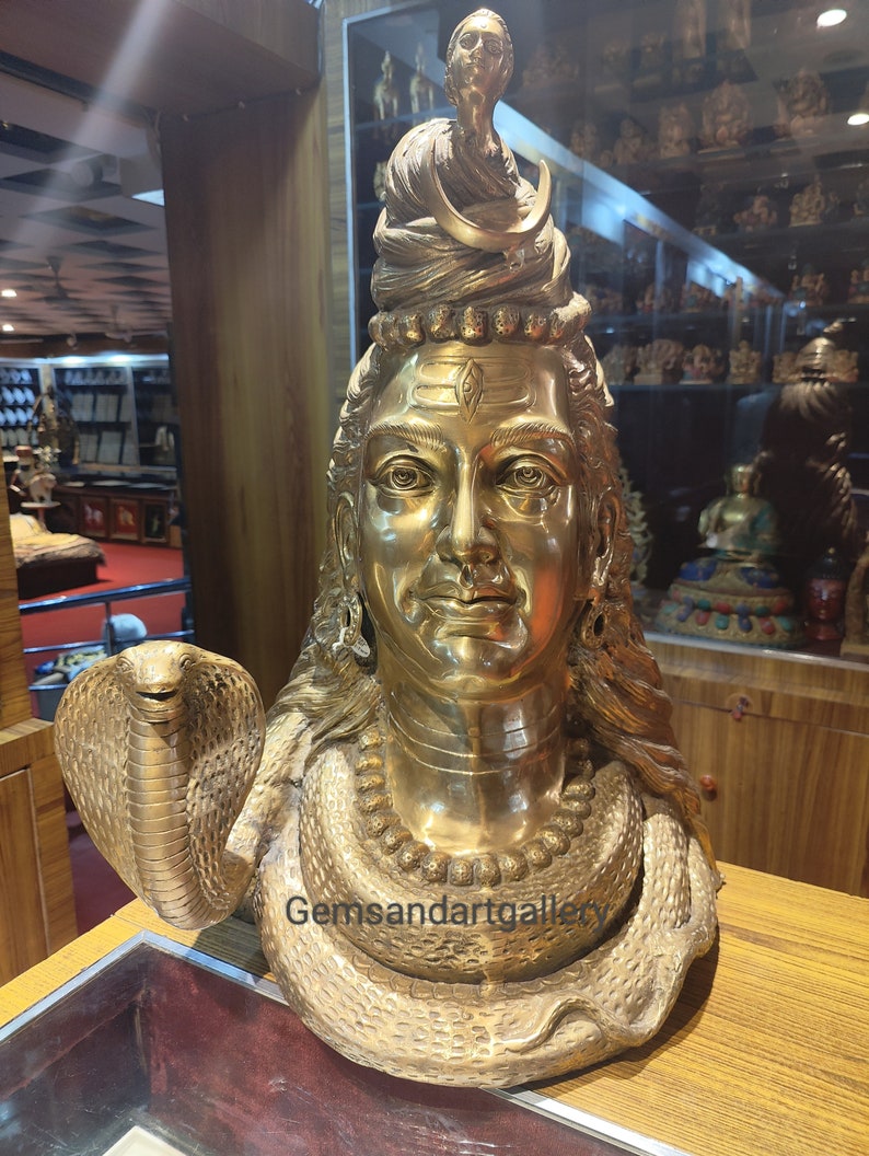 Brass Figure of Lord Shiva the Creator and Destroyer Master - Etsy
