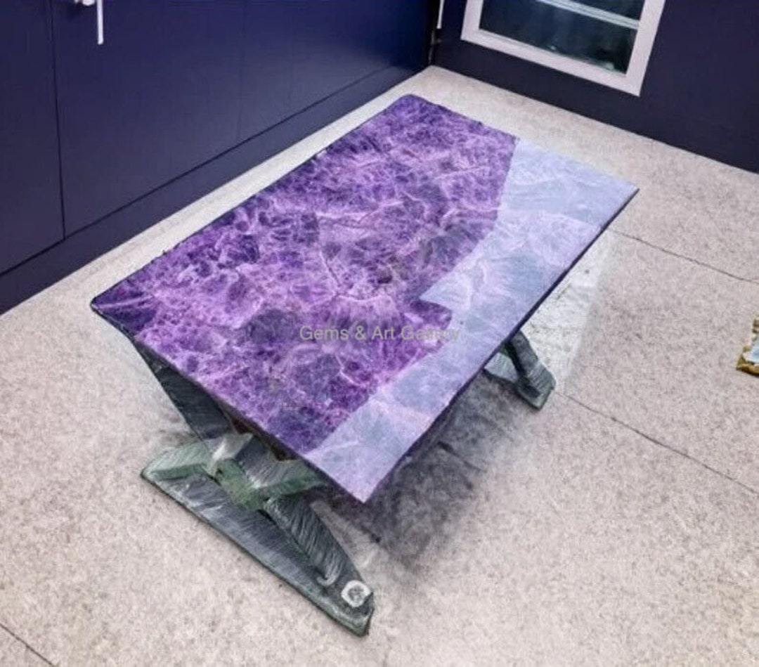 Amethyst Table Top | Dining Table Top | Living Room Table Top | Coffee Table Top (customisable ...