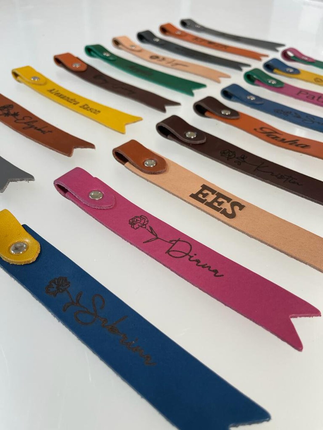 Custom Teacher Appreciation Gift, Personalized Leather Bookmark, Custom ...