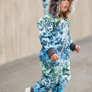 Kids Outdoor Overall/softshell Overall/outdoor Jumpsuit/waterproof ...