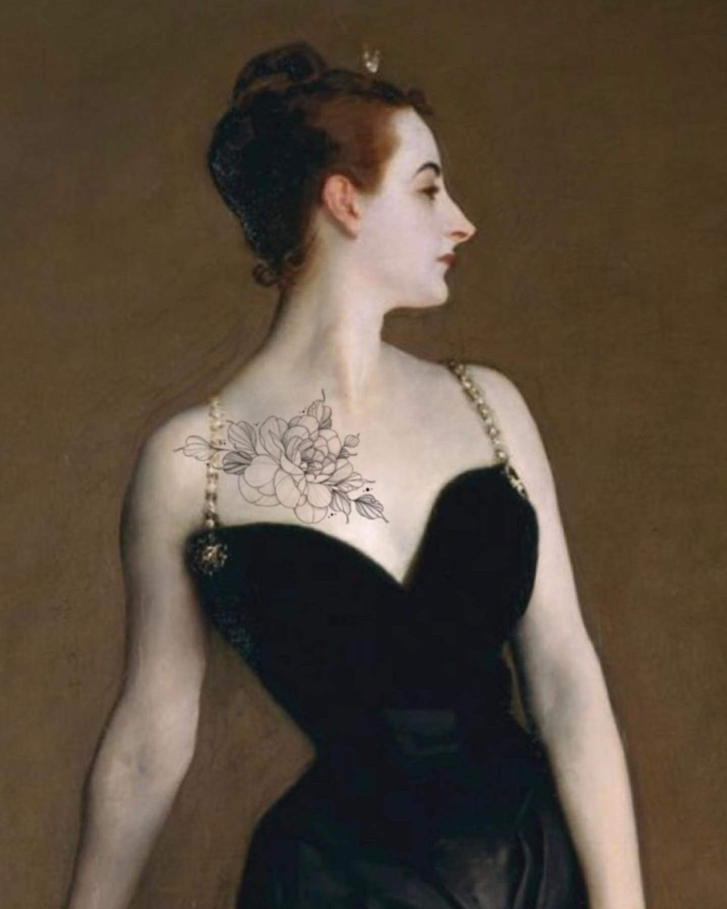 Peony Tattoo Design Fine Line Flower Tattoo Floral Tattoo Design ...