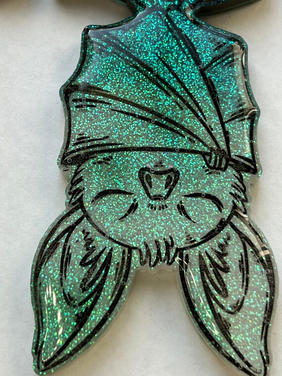 Abattoir Glow in the Dark Ghoul Sleeping Bat Wall Hanging | Etsy