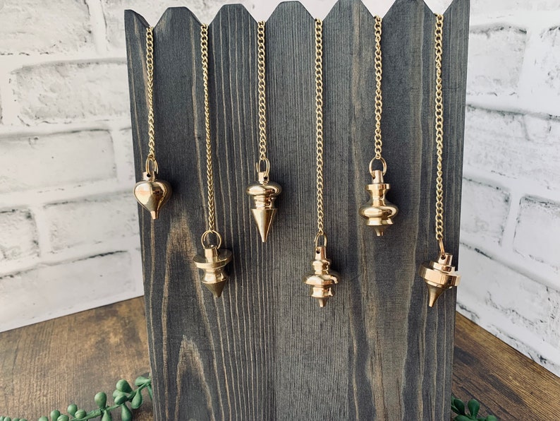 Solid Brass Pendulum Variety of Shapes Solid Weight Brass - Etsy