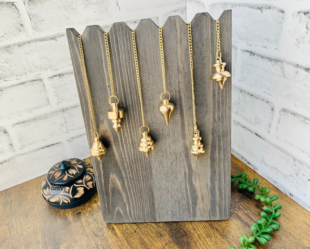 Solid Brass Pendulum Variety of Shapes Solid Weight Brass - Etsy