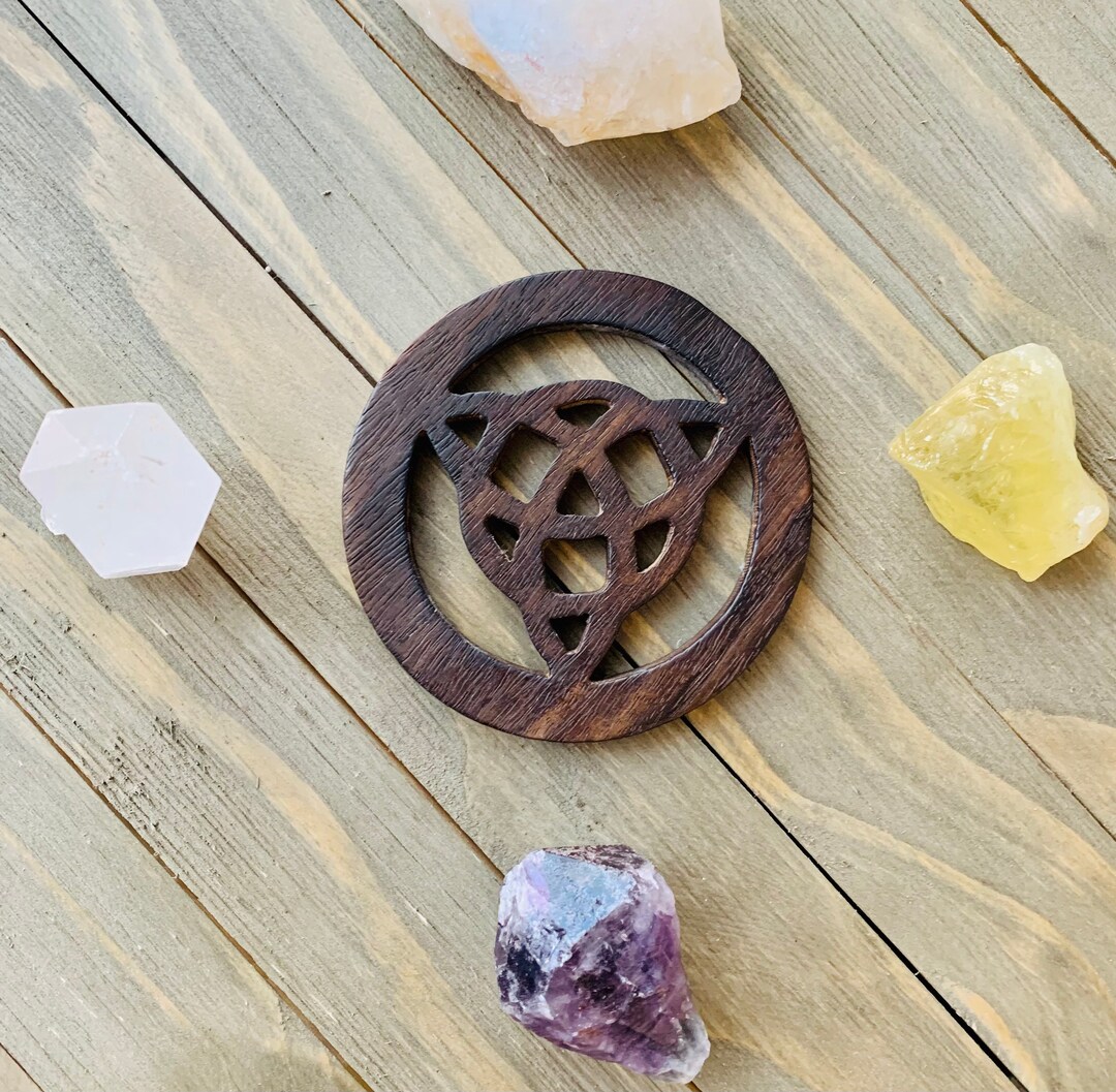 Triquetra Altar Tile 4 Wooden Altar Tile Trinity Knot - Etsy Canada