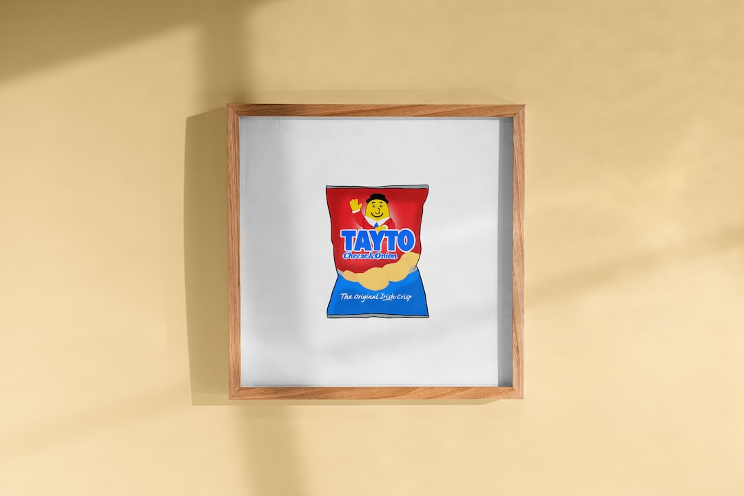 Tayto Irish Crisp Illustration Wall Art Print - Etsy