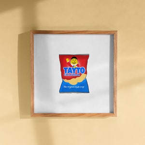 Tayto Irish Crisp Illustration Wall Art Print - Etsy