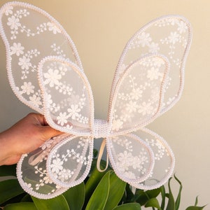 Baby Child Floral Fairy Double Wing Dressup Quality Fairy Wings ...