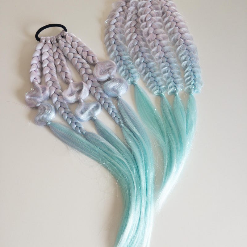 Mermaid Hair Extensions - Etsy