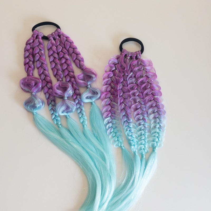 Mermaid Hair Extensions - Etsy