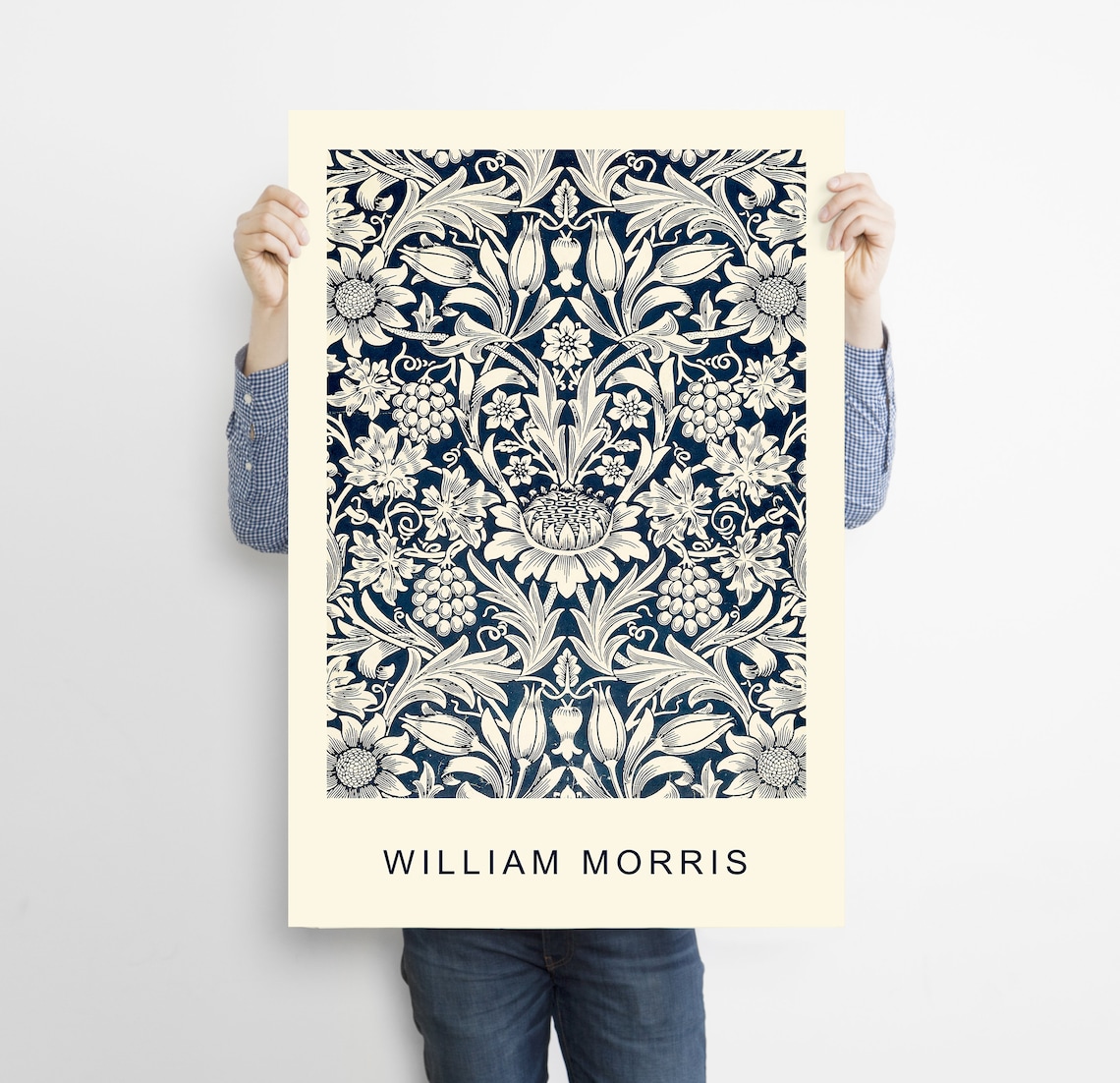 William Morris exhibition Print William Morris Poster | Etsy