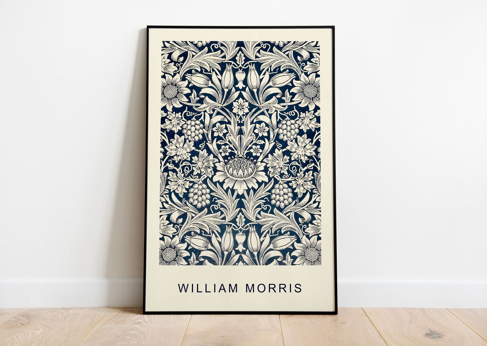 William Morris exhibition Print William Morris Poster | Etsy