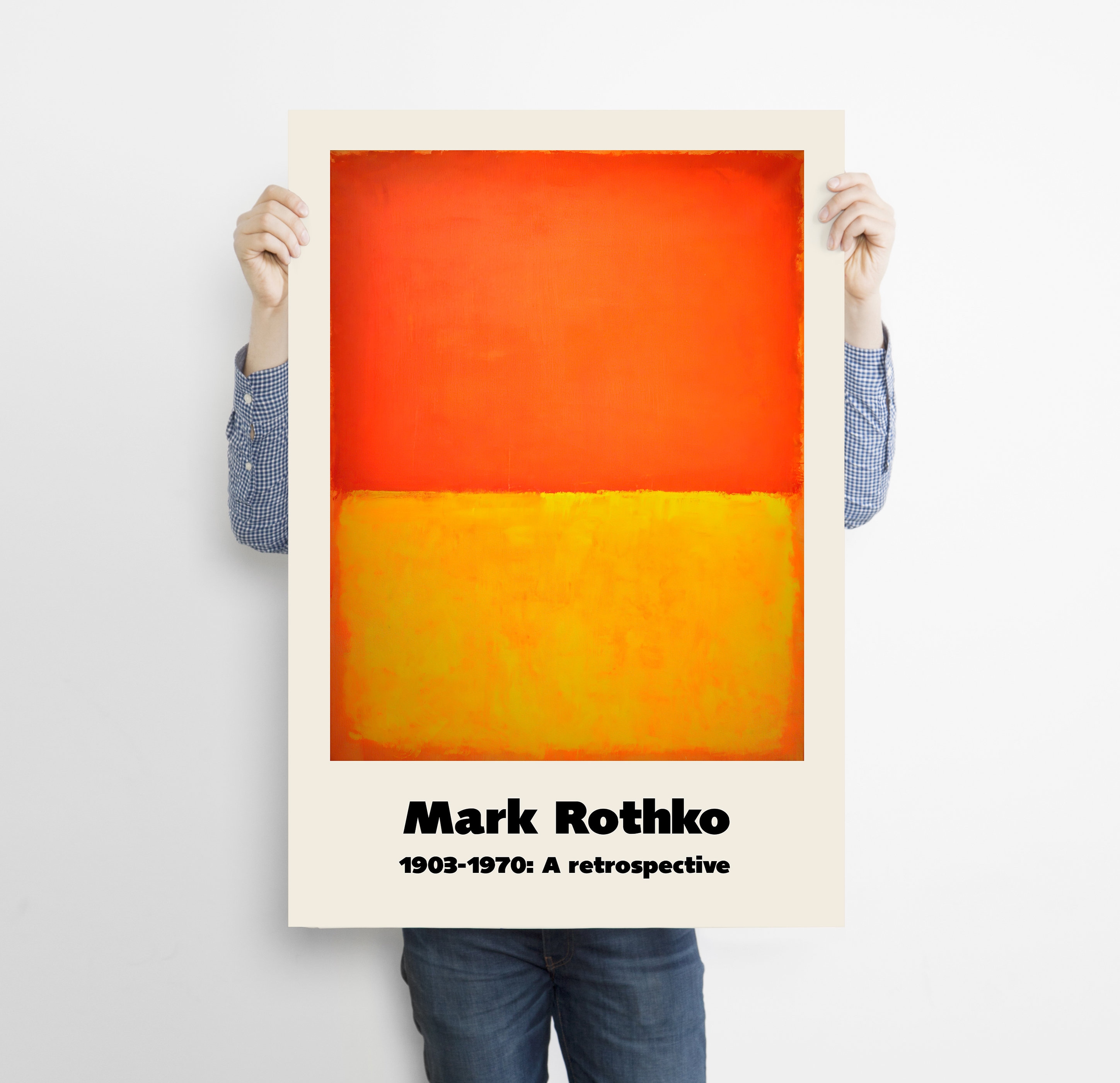 Mark Rothko Art Exhibition Poster Rothko Art Print Modern | Etsy
