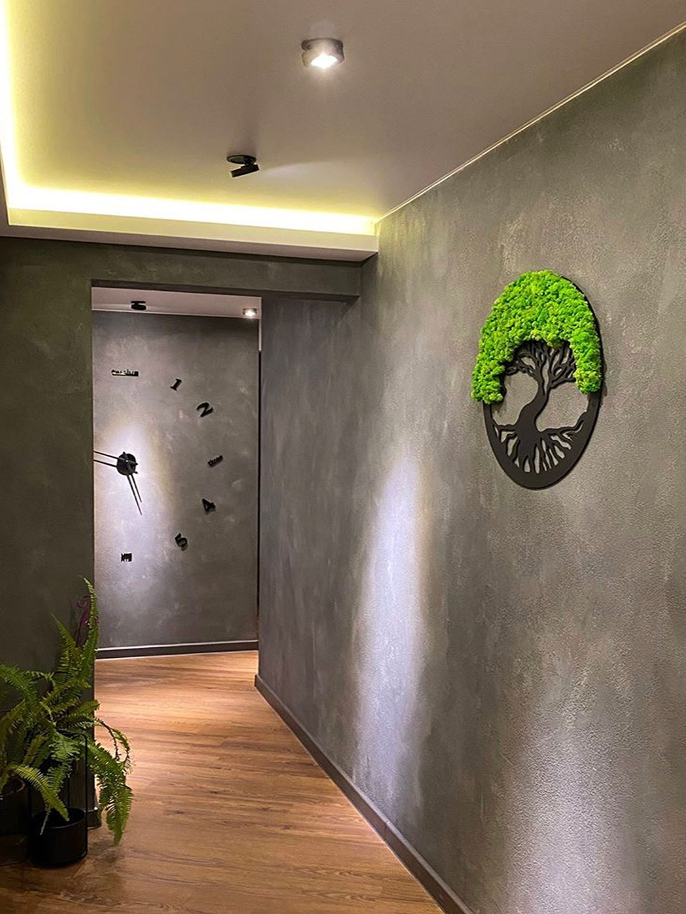 Tree of Life Extra Large Moss Wall Art Wall Preserved Moss Decor Wood ...
