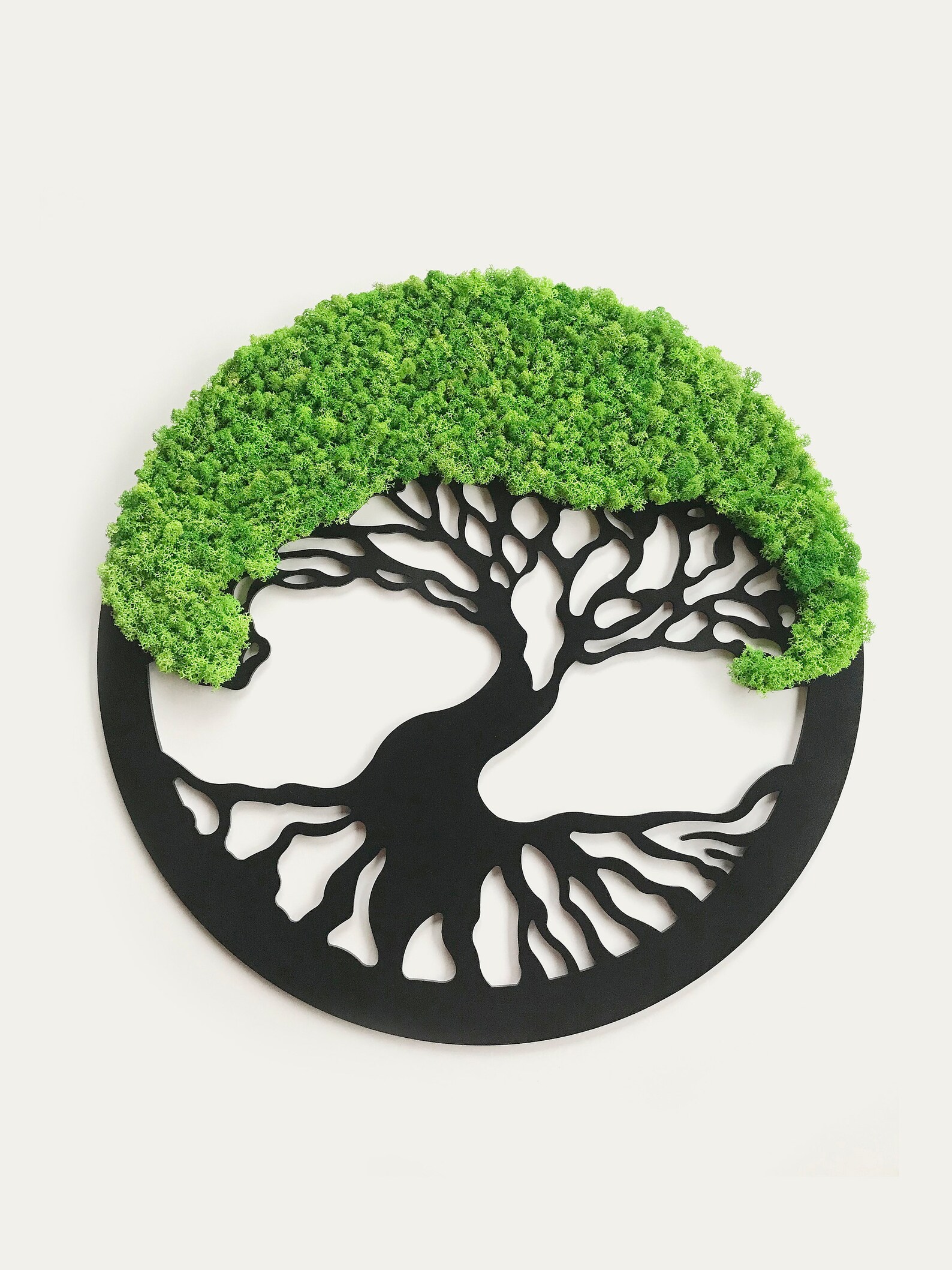 Tree of Life Extra Large Wall Art Wall Preserved Moss Decor Wood Tree ...