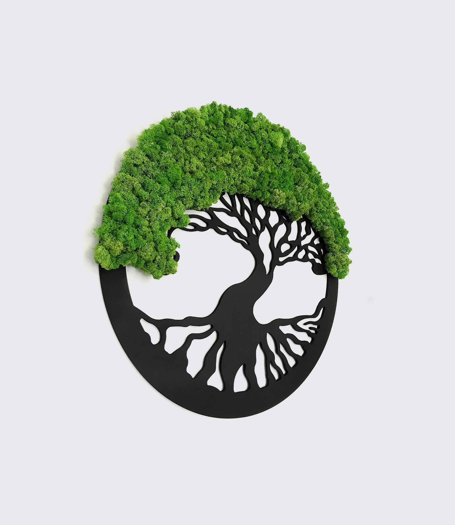 Tree of Life Extra Large Wall Art Wall Preserved Moss Decor Wood Tree ...