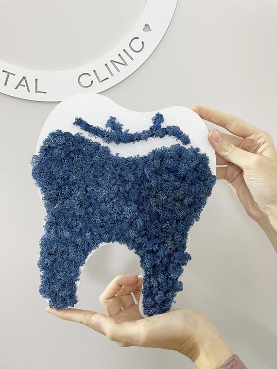 Custom Moss Tooth Dental Office Decor Dentist Office Sign - Etsy