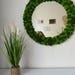 Round Moss Wall Mirror Framed Circle Mirror With Moss Led Round Moss ...