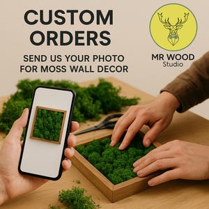 3D Moss World Map, Large Green Wall Art, Living Moss Map With Backlight ...