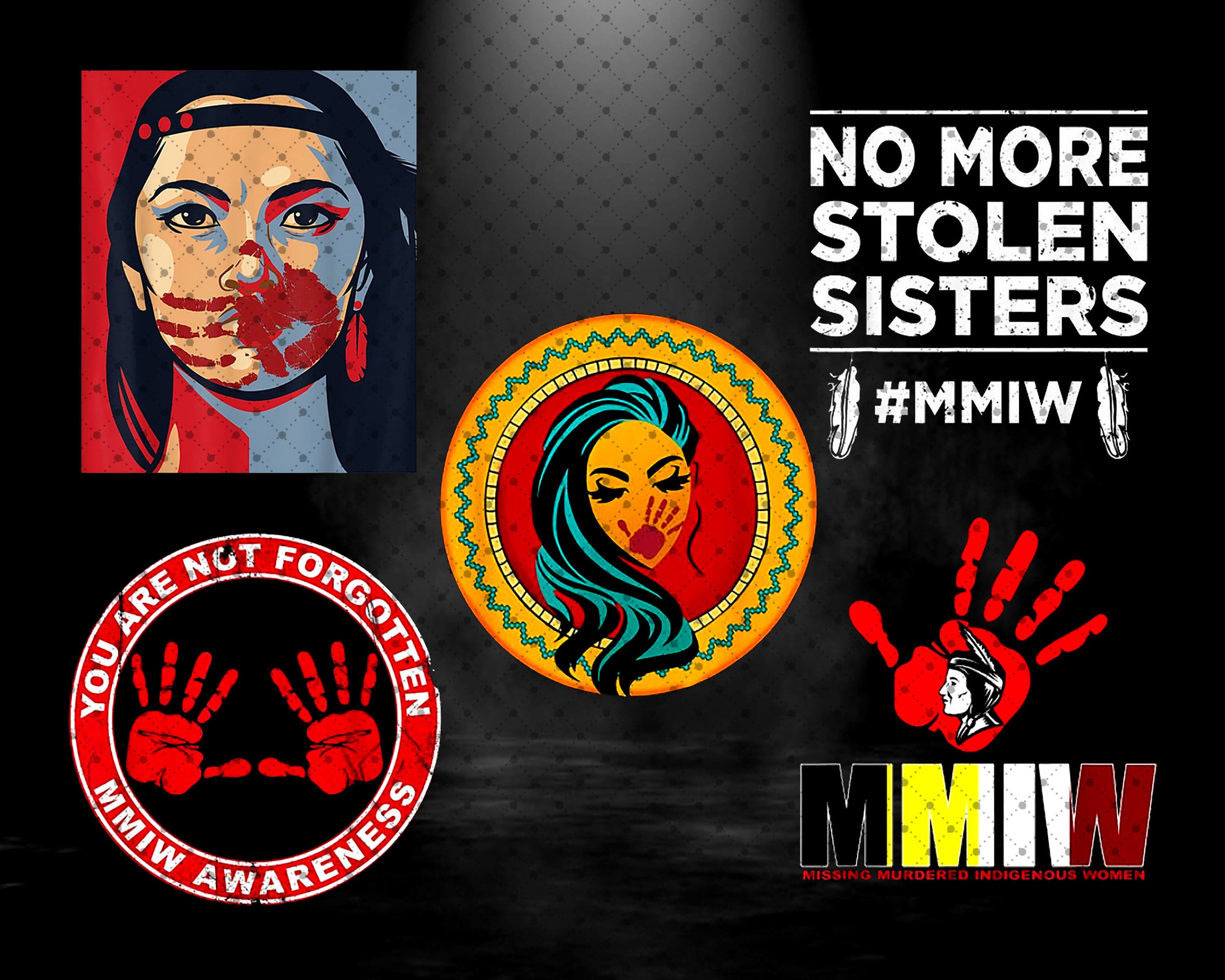 Missing And Murdered Indigenous Women PNG Bundle MMIW | Etsy