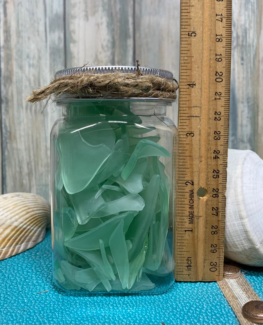 Beach Jar With Sea Glass - Sea Glass Pieces - Sea Glass Crafts - Sea ...