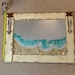 Sea Glass Beach Scene on a Mirror - Sea Glass Art - Beach Decor - Beach ...