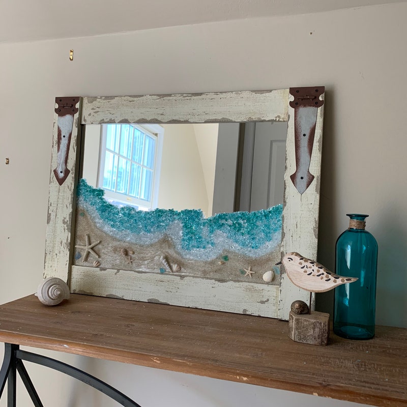 Beach Mirror - Etsy